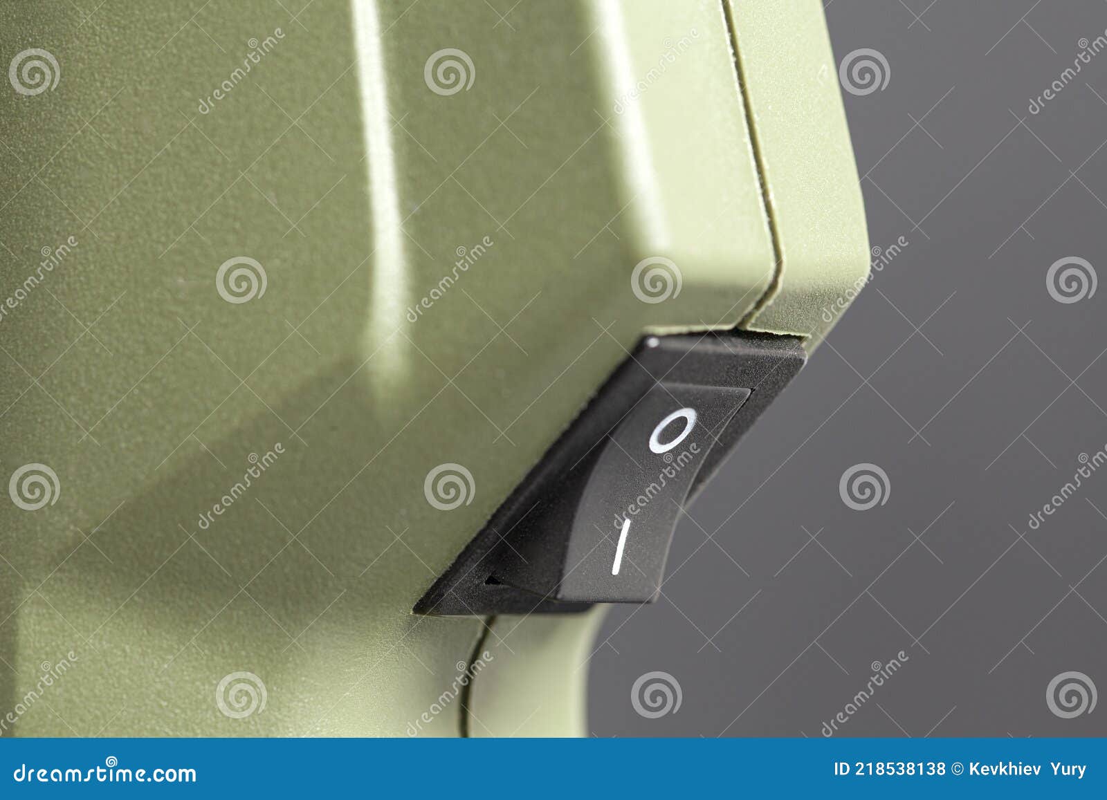 On Off Button Electric Switch Stock Photo - Image of electrical, device ...