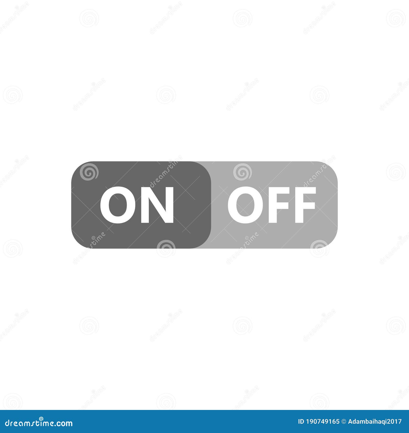 On Off Button Icon Logo Design Stock Vector - Illustration of graphic ...