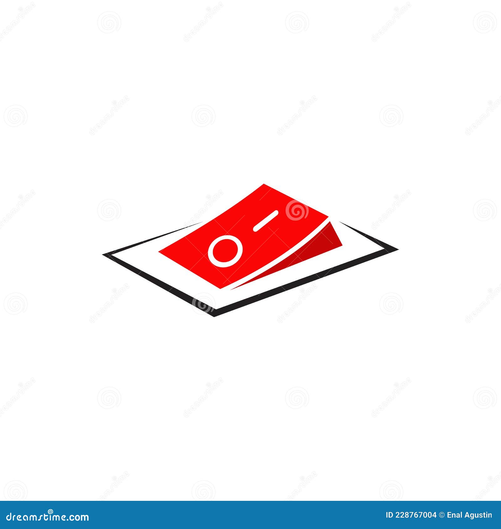 On Off Button Icon Logo Design Stock Vector - Illustration of energy ...