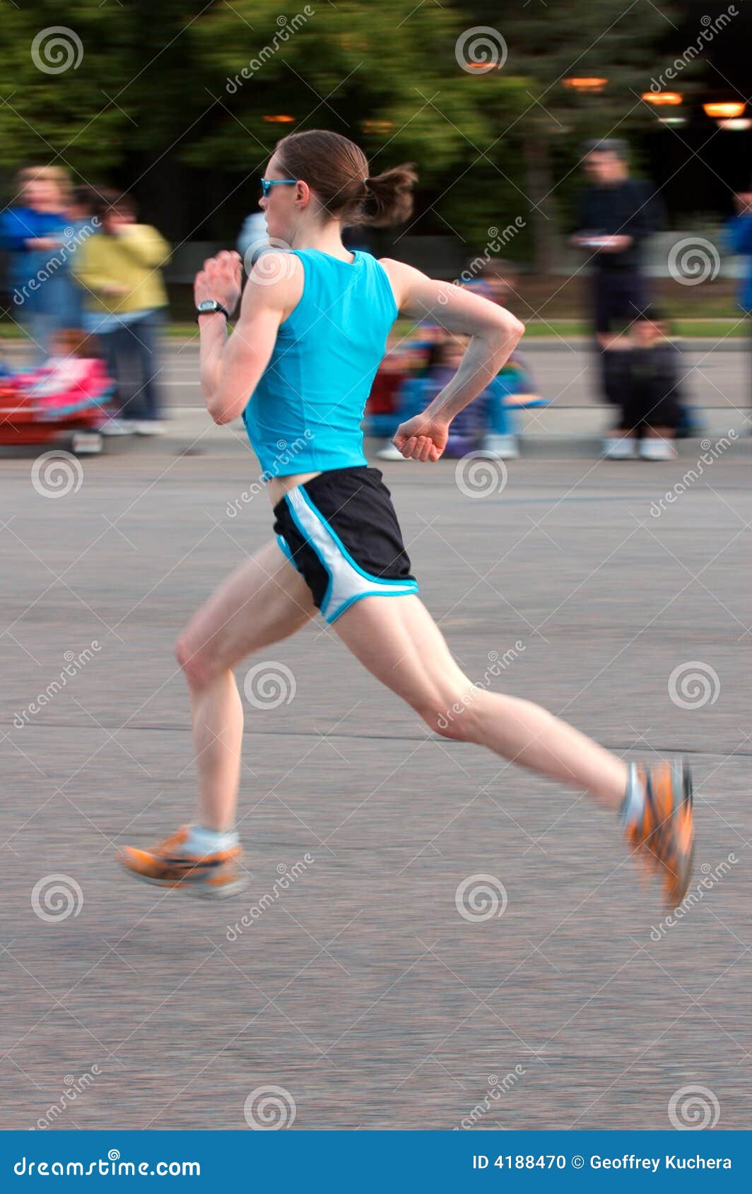 Off the Ground Female Runner Editorial Image - Image of activity, sport ...