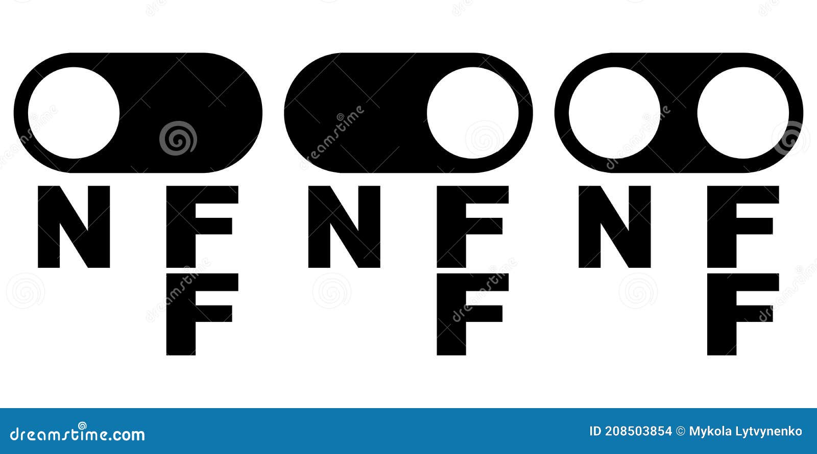 On Off Icon. Switch Button Enable Shutdown, Shut on Off, Disconnect ...