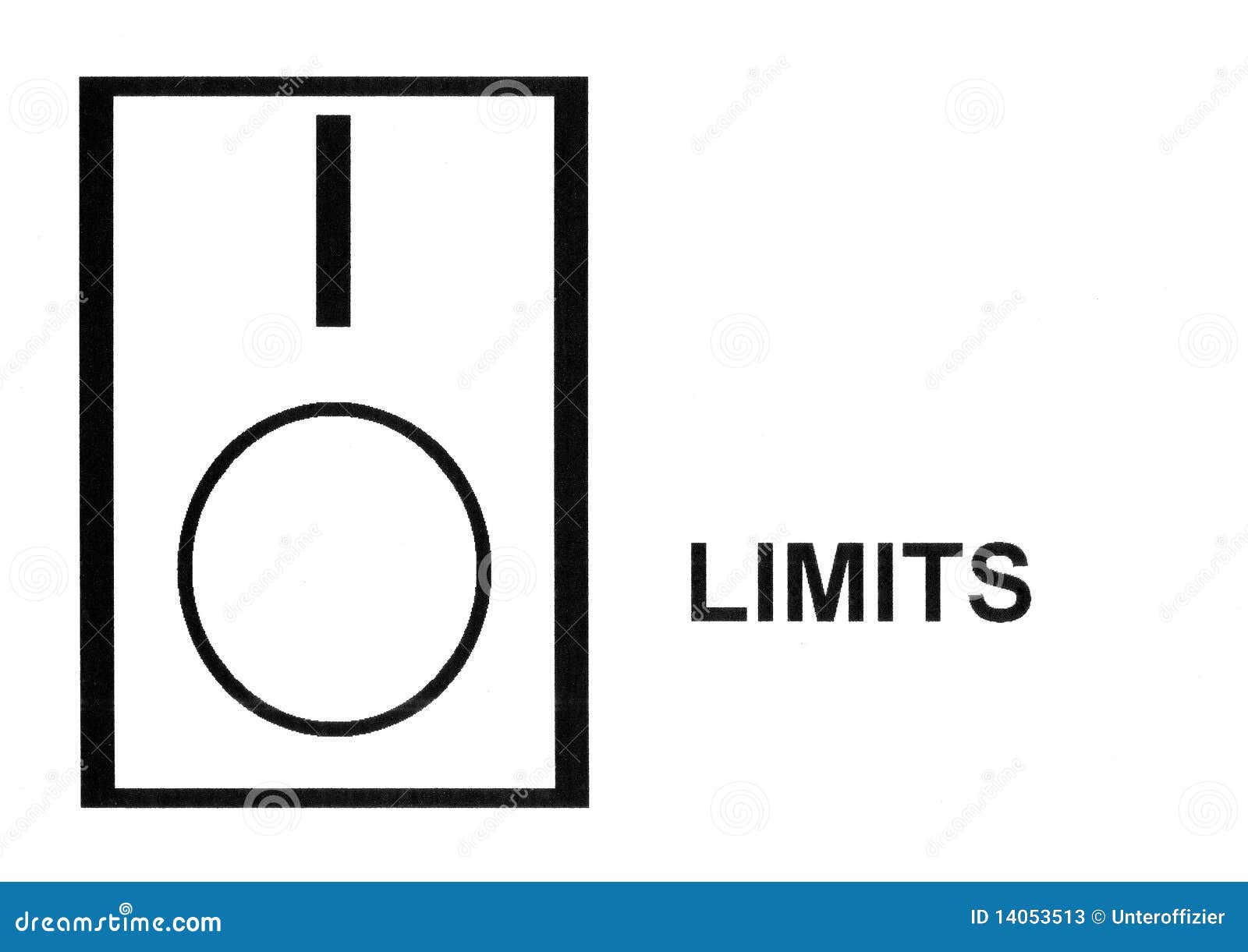 Off Limits stock illustration. Illustration of limits - 14053513