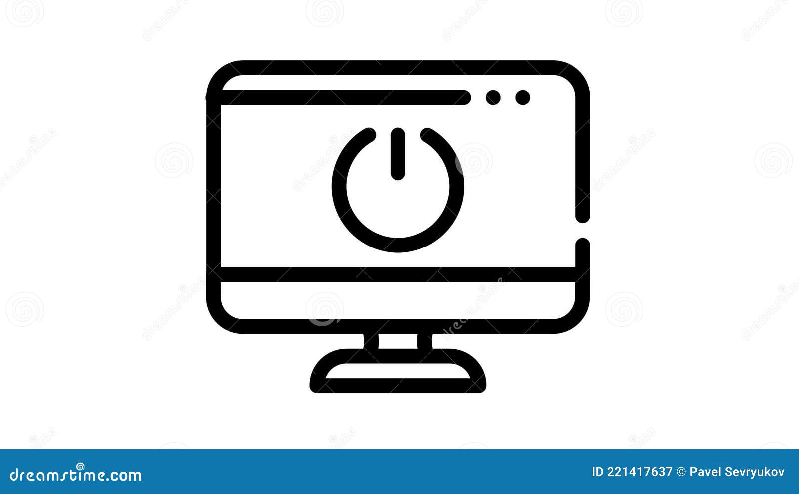 On and Off Operating System Black Icon Animation Stock Video - Video of ...