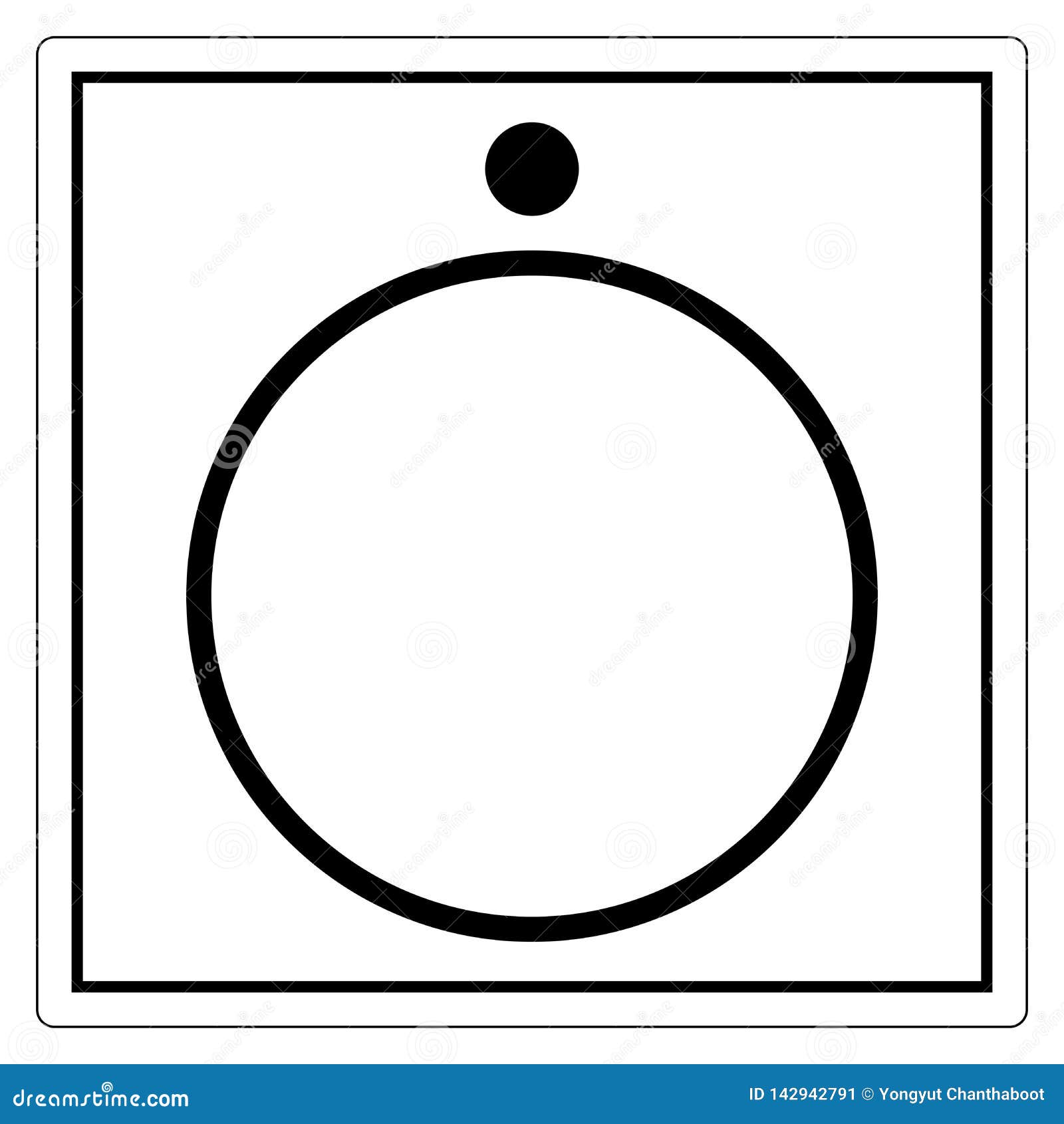 Off for Part of Equipment Symbol Sign, Vector Illustration, Isolate on ...