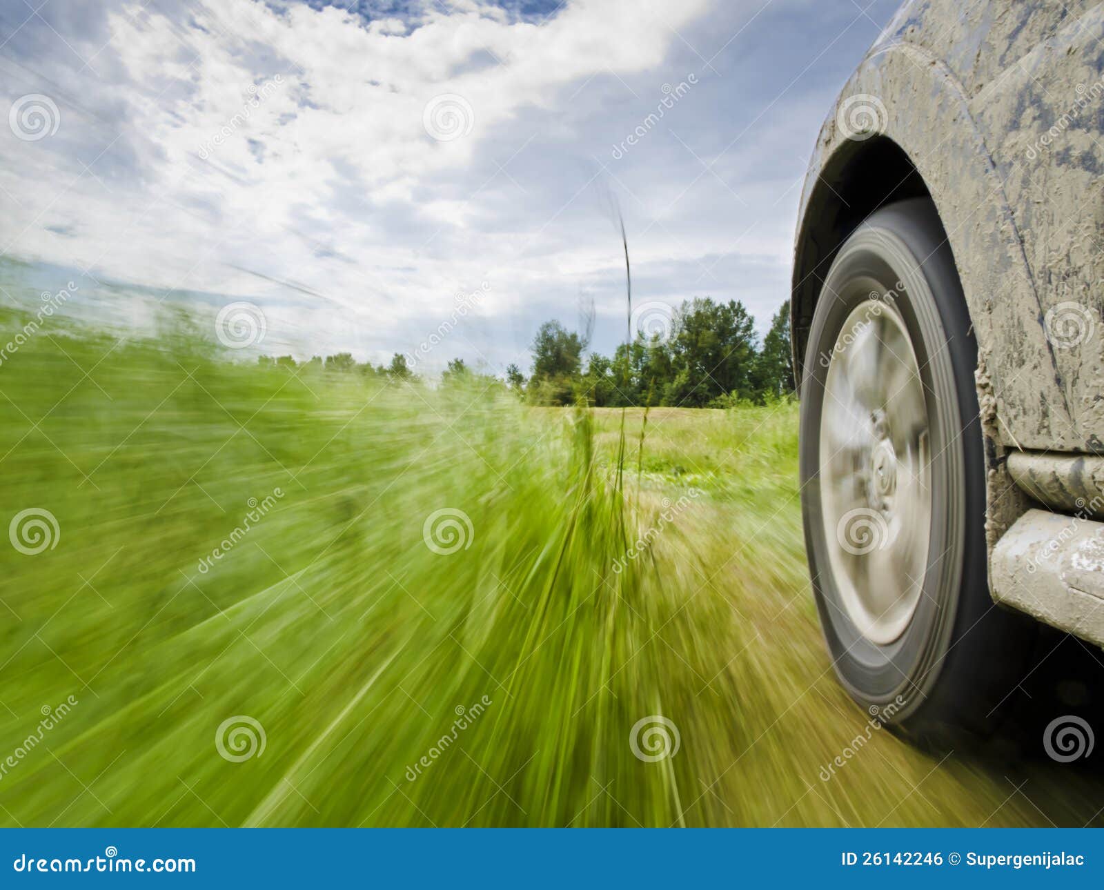 Off-raod car driving stock photo. Image of elegant, swerving - 26142246