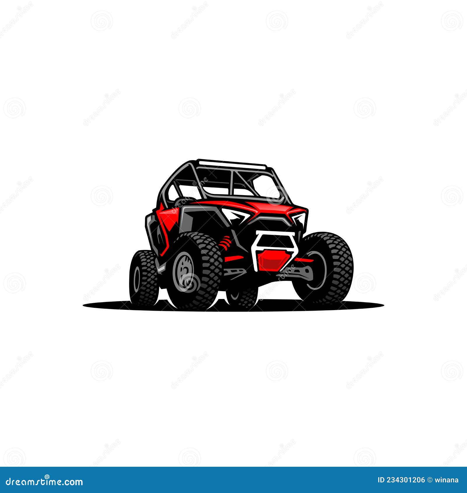 Off Road Adventure Atv Utv Buggy Logo Design Vector Illustration ...
