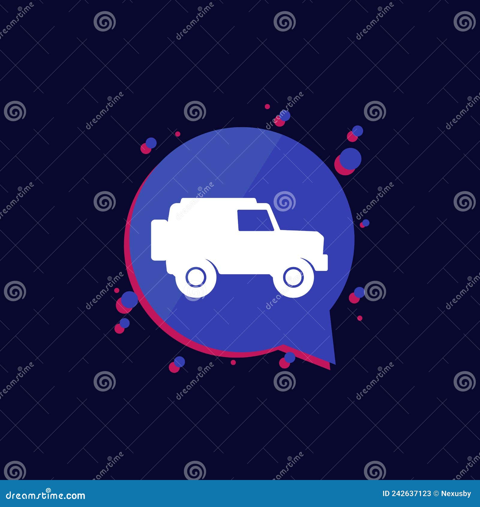 Off-road Car Icon, 4wd Suv Vector Stock Vector - Illustration of icon ...