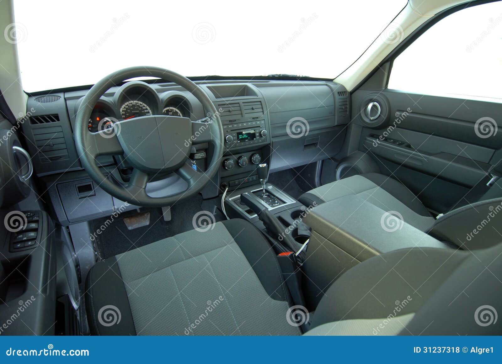 Off-road car interior stock photo. Image of sport, gearbox - 31237318