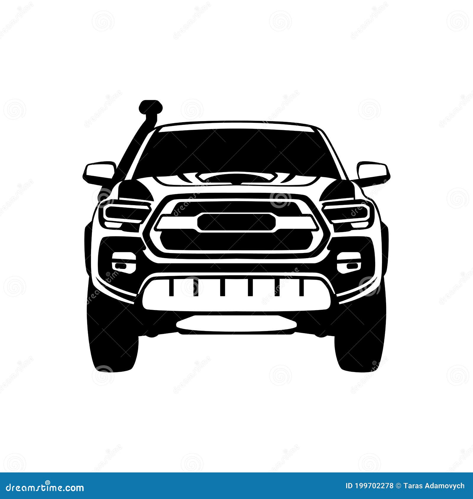 Crossover Vector Black Illustration Isolated On White Background. Hand ...