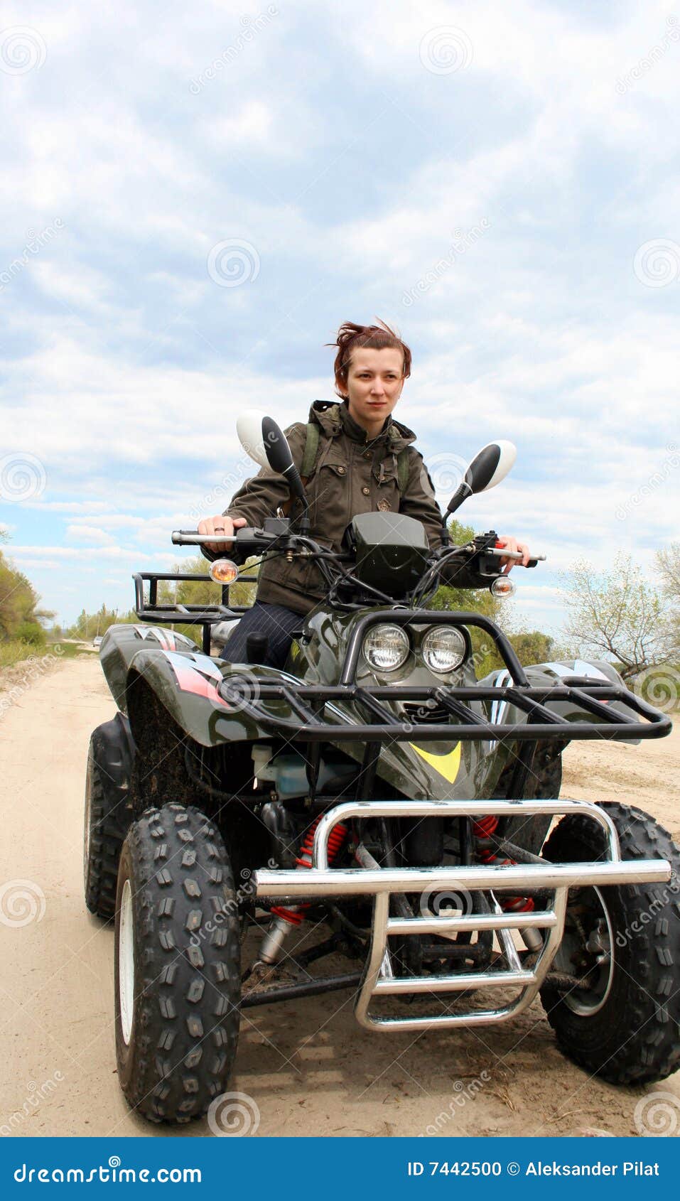 Off-road driver stock photo. Image of natural, unsurfaced - 7442500