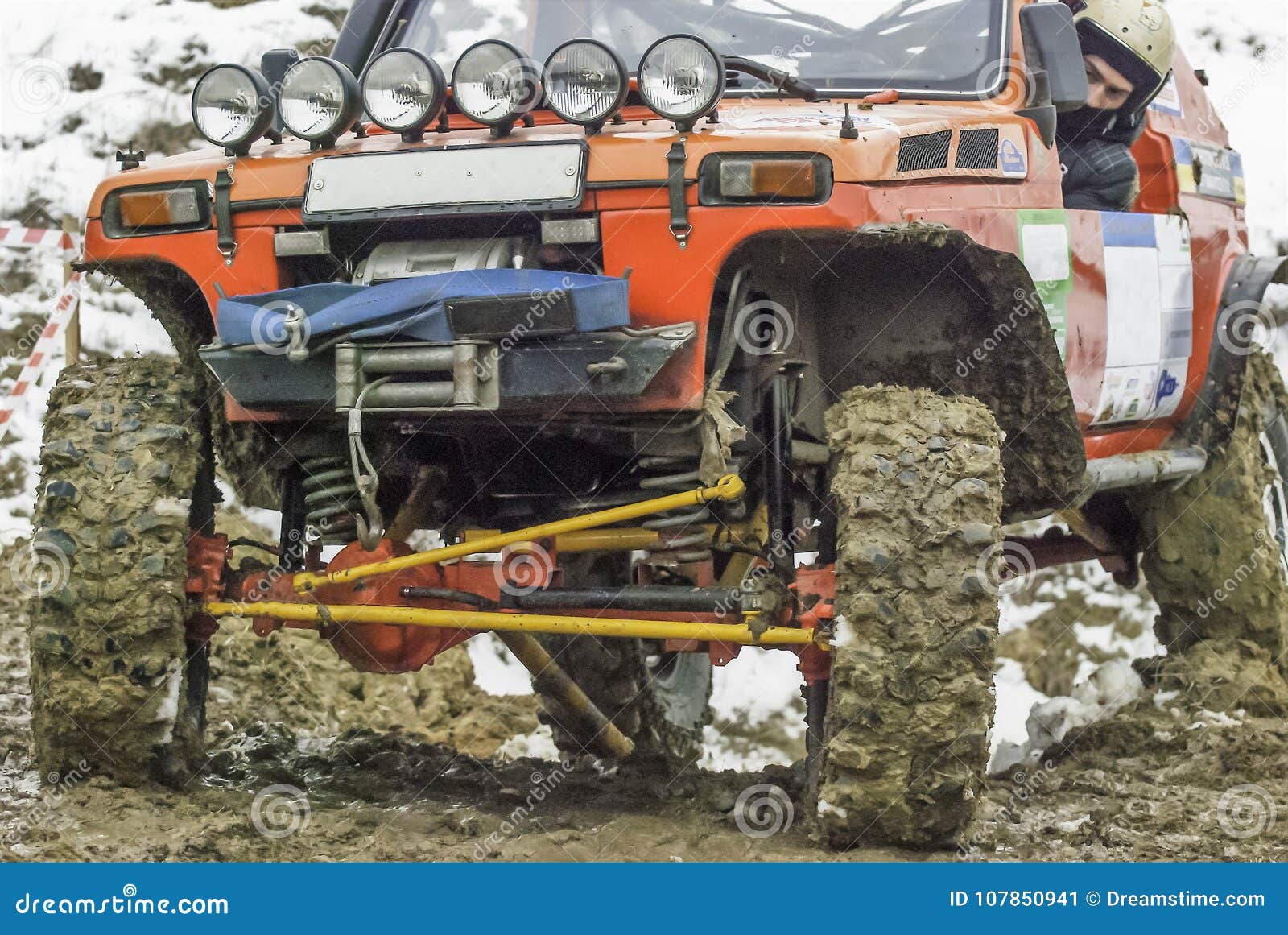 Off-road Racing in the Mud in the Rain Editorial Photo - Image of ...