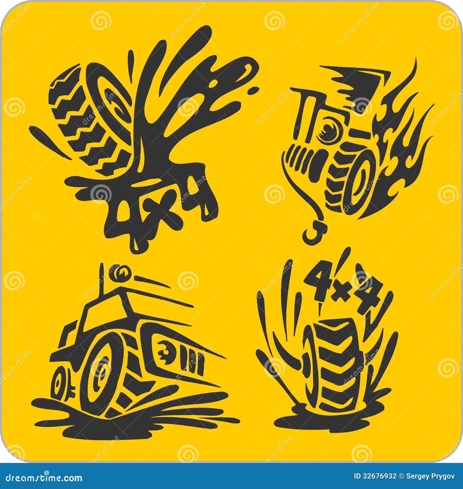 Off Road Symbols Vector Set Stock Illustrations – 110 Off Road Symbols ...