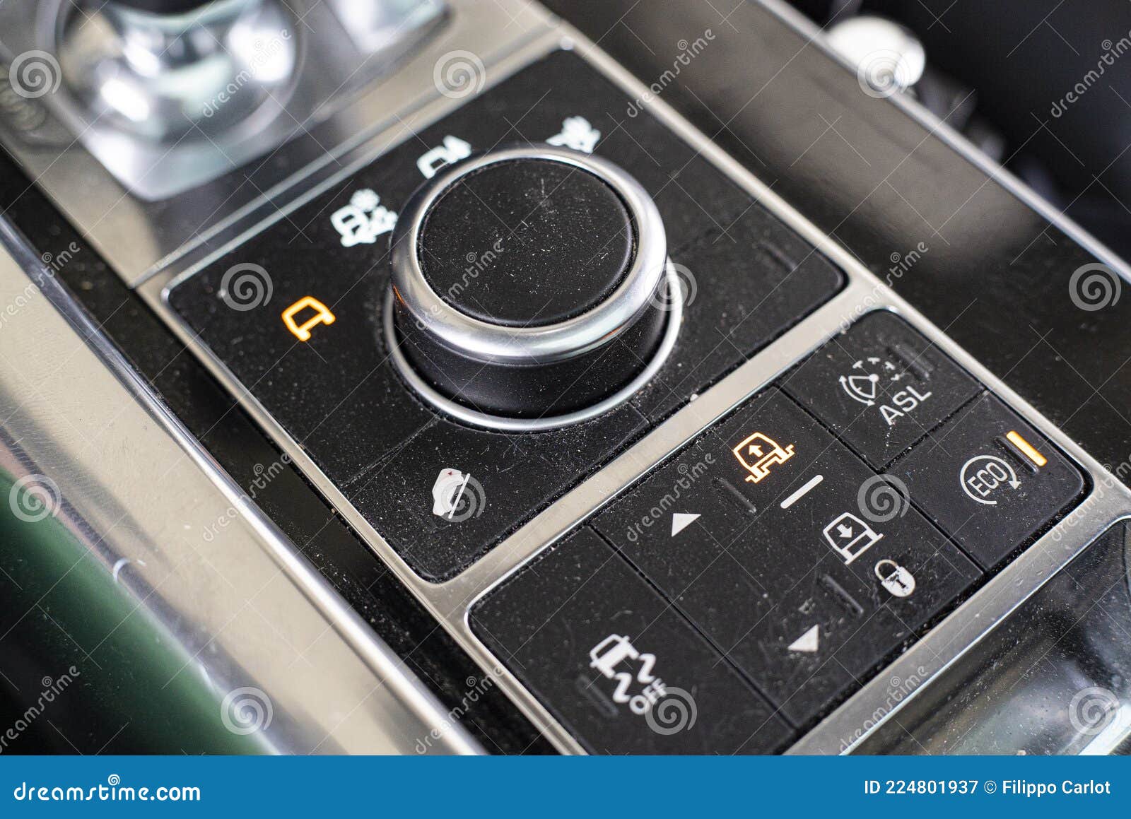 Off-road Terrain Selection Knob Control 2 Stock Image - Image of road ...