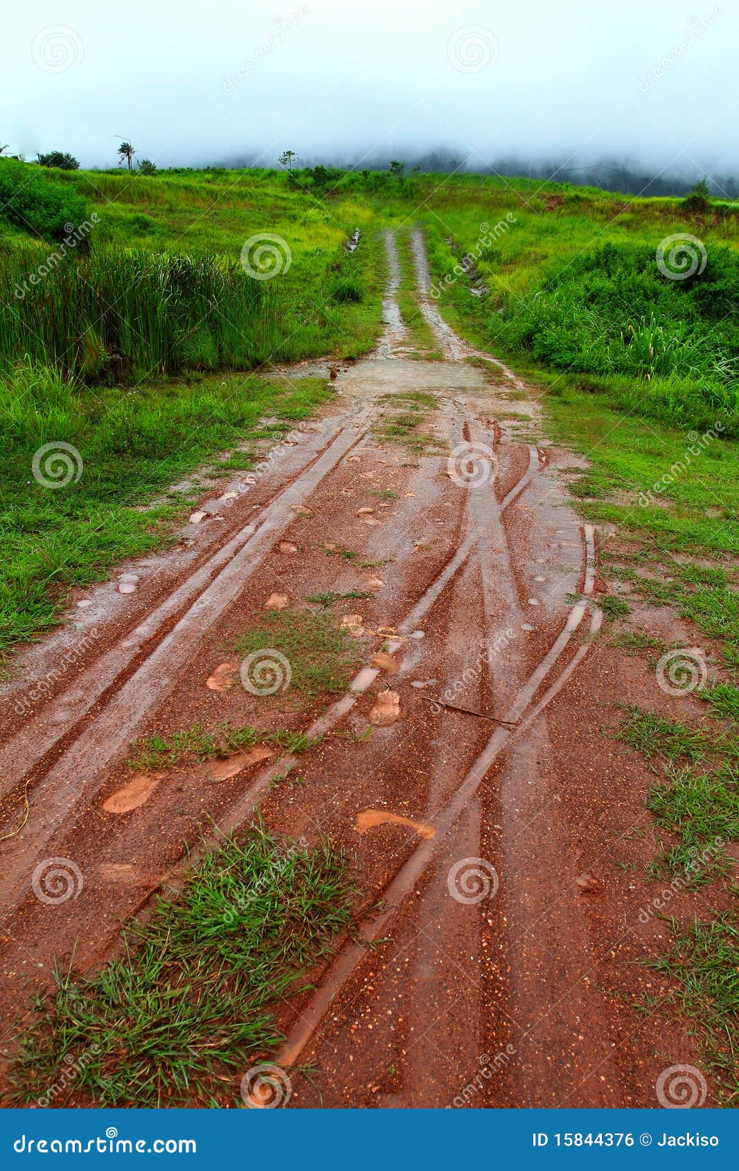 Off road track stock photo. Image of tire, dirty, mountain - 15844376