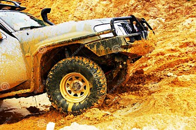 Off roading thrill stock photo. Image of driving, drive - 17046138