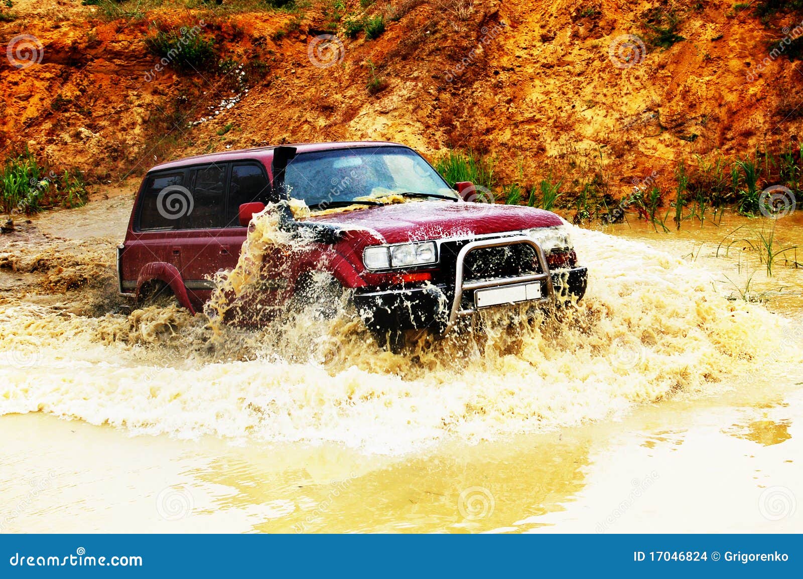 Off roading thrill stock photo. Image of road, racing - 17046824