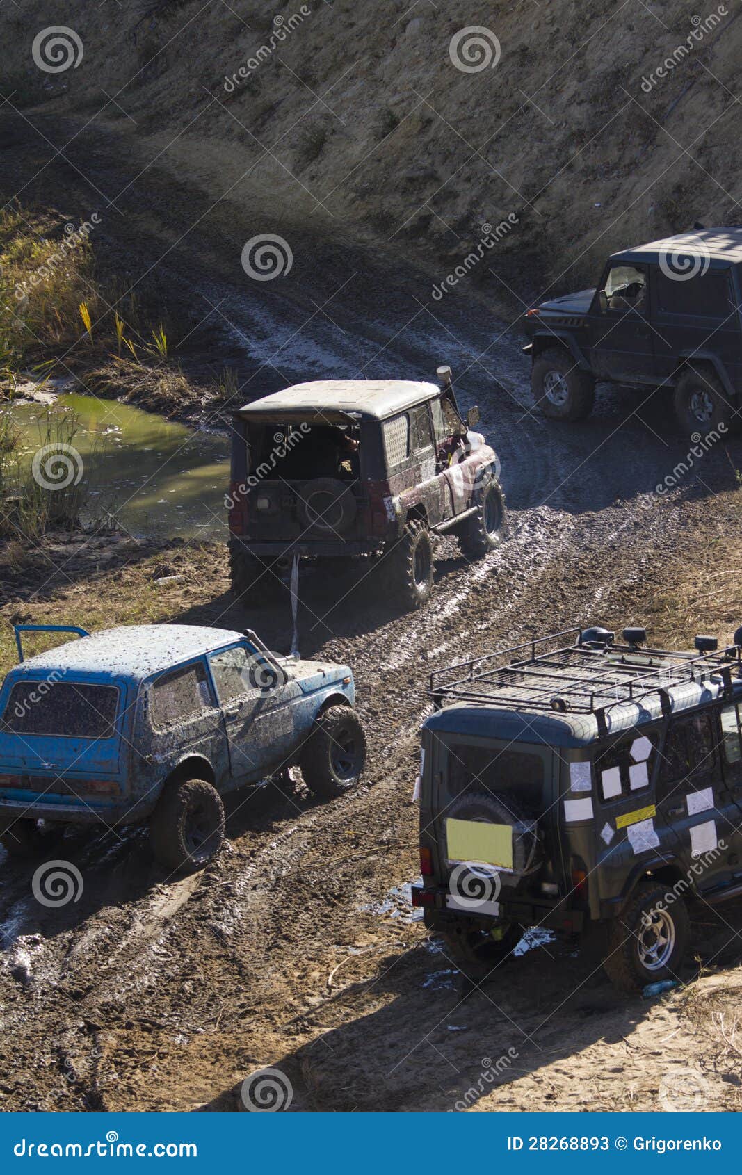 Off roading thrill stock image. Image of fast, rally - 28268893