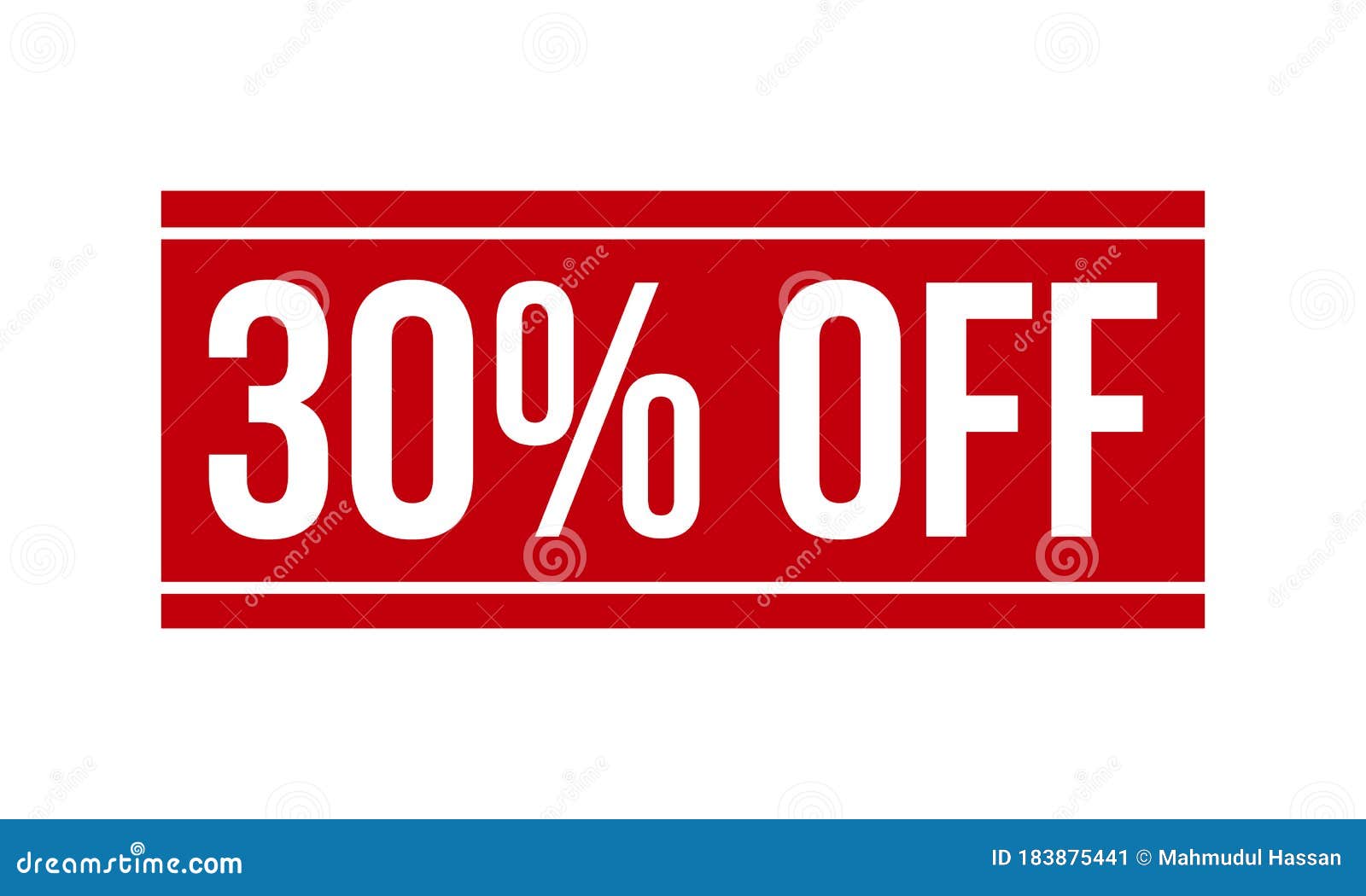 30 Off Rubber Stamp. Red 30 Off Rubber Grunge Stamp Seal Vector ...