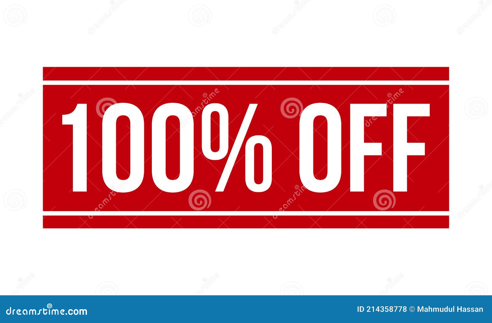 100 Off Rubber Stamp. Red 100 Off Rubber Grunge Stamp Seal Vector ...