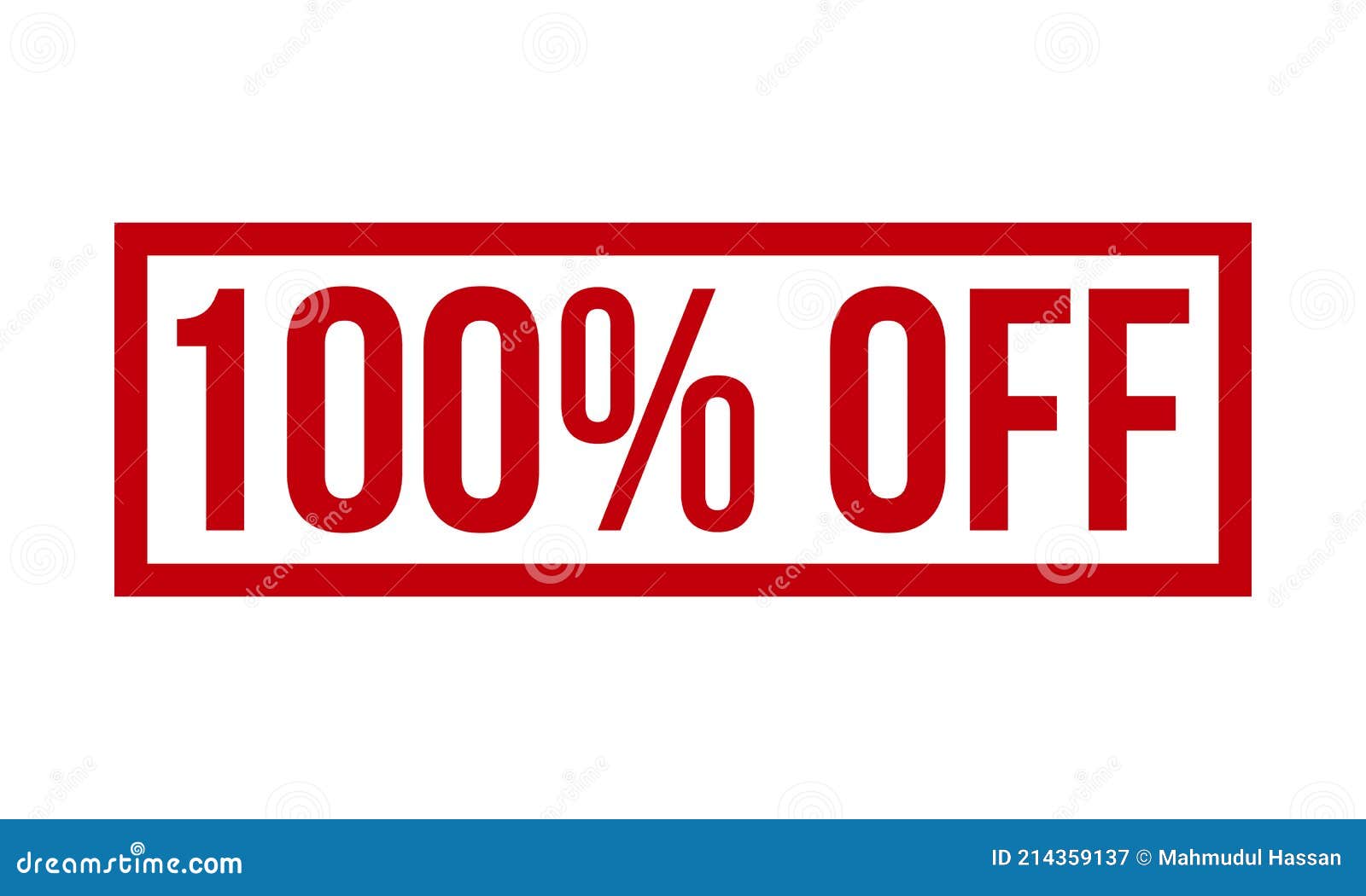 100 Off Rubber Stamp. Red 100 Off Rubber Grunge Stamp Seal Vector ...