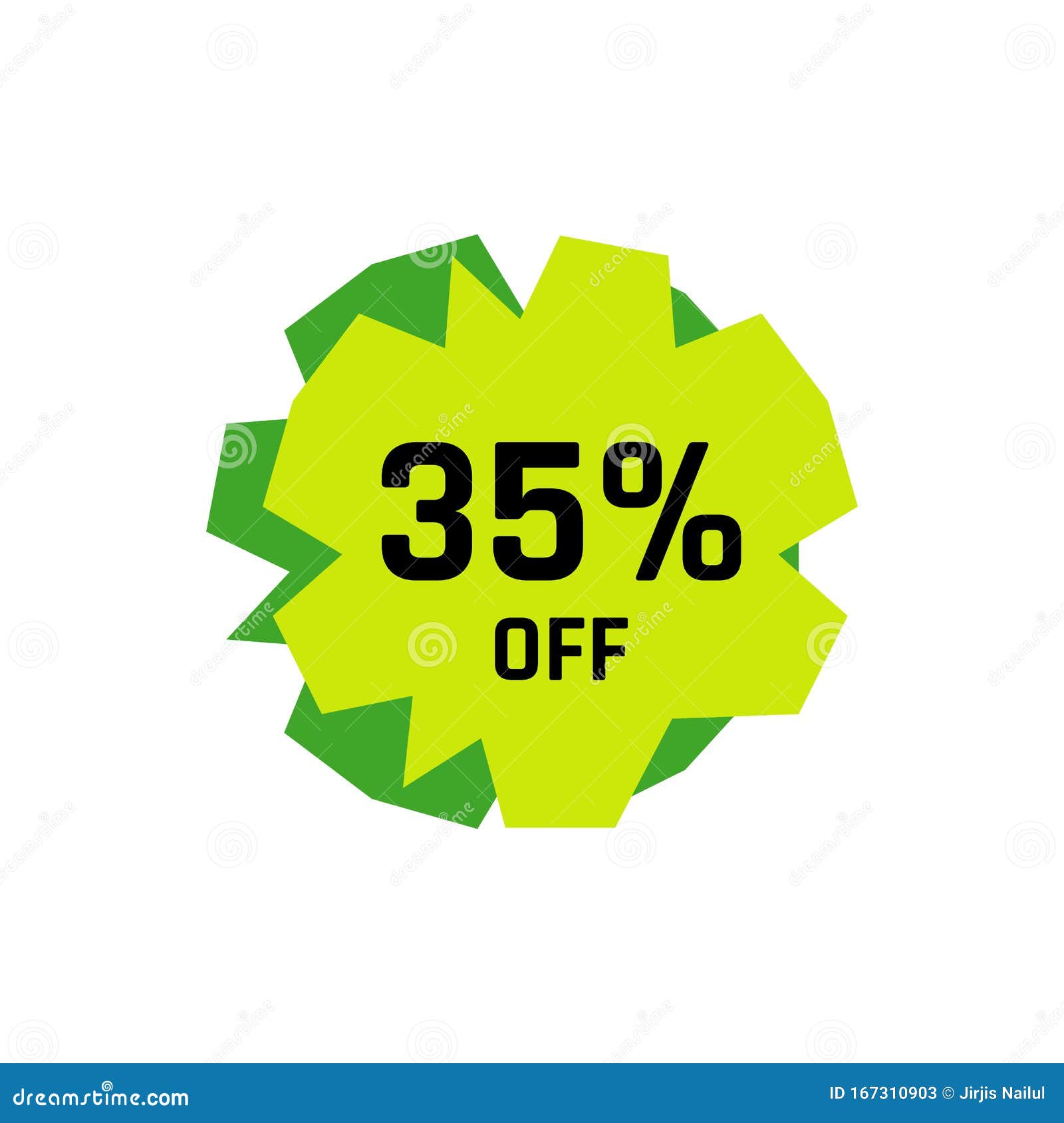 35 Off Sale 35 Percent Discount Marketing Promotional Poster Banner