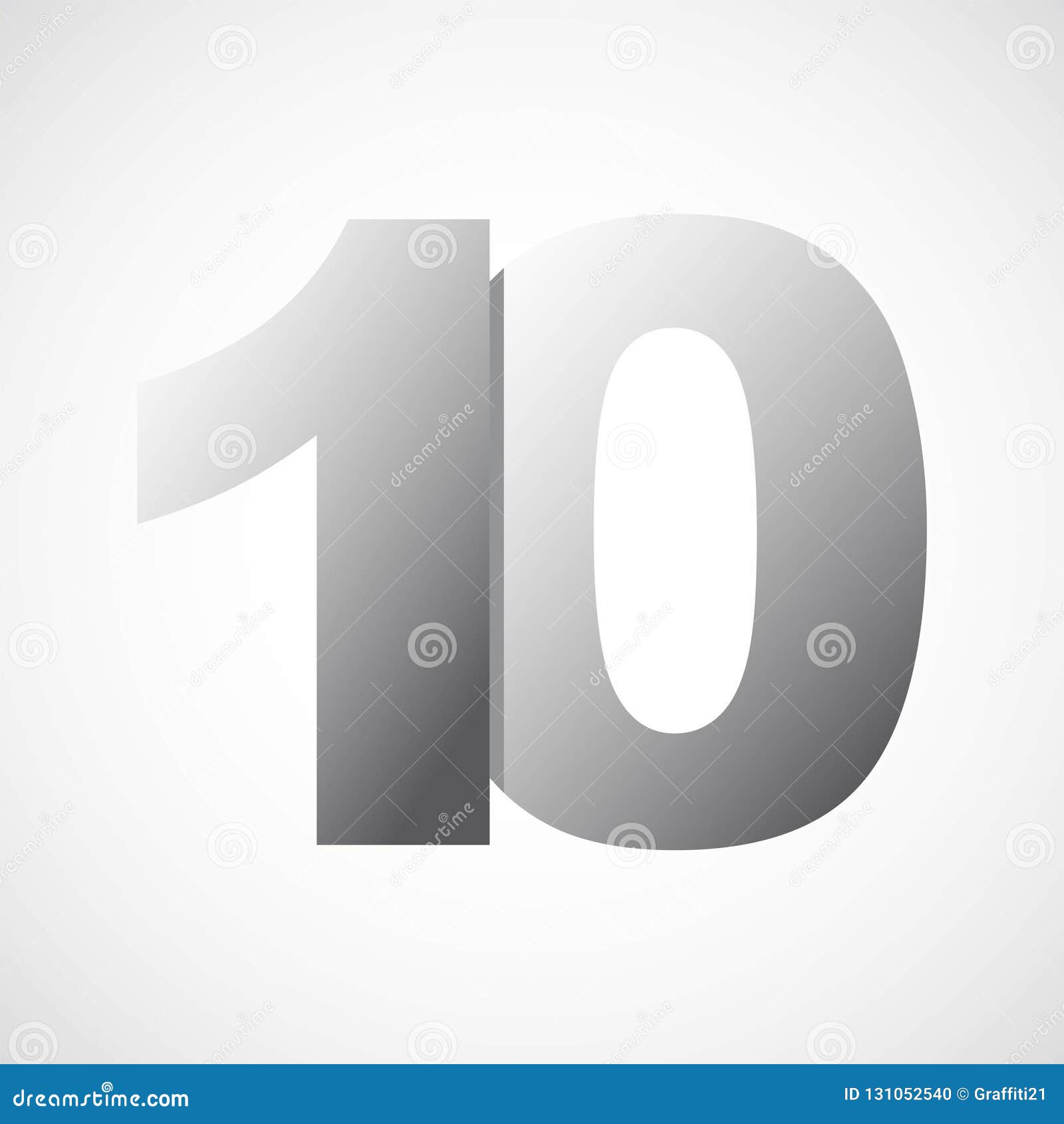 10 OFF sign stock vector. Illustration of bargain, deal - 131052540