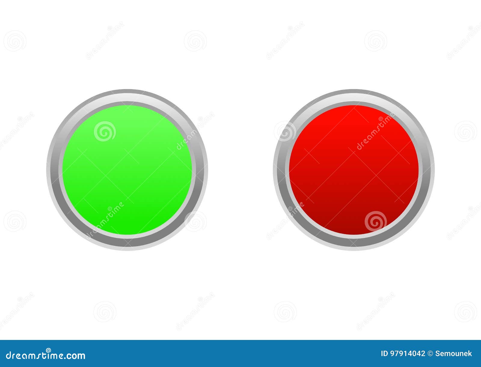 On / Off or Start/stop Button Stock Vector - Illustration of electric ...