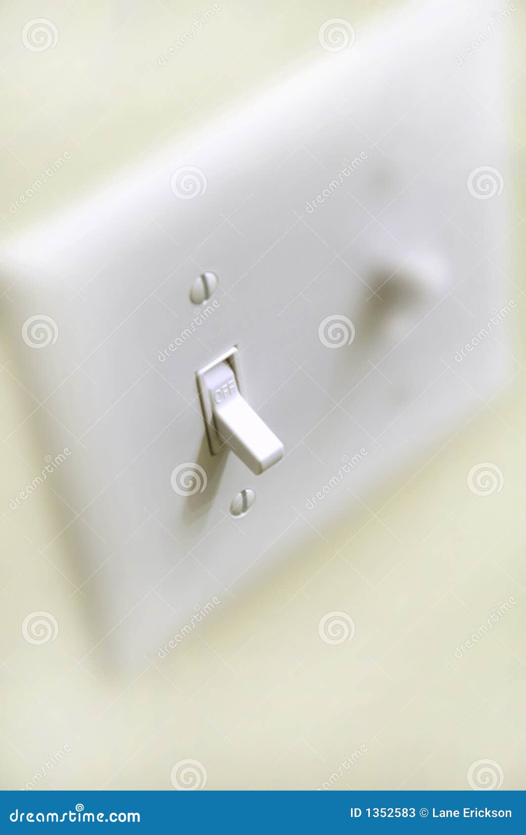 Off Switch stock image. Image of lights, light, macro - 1352583