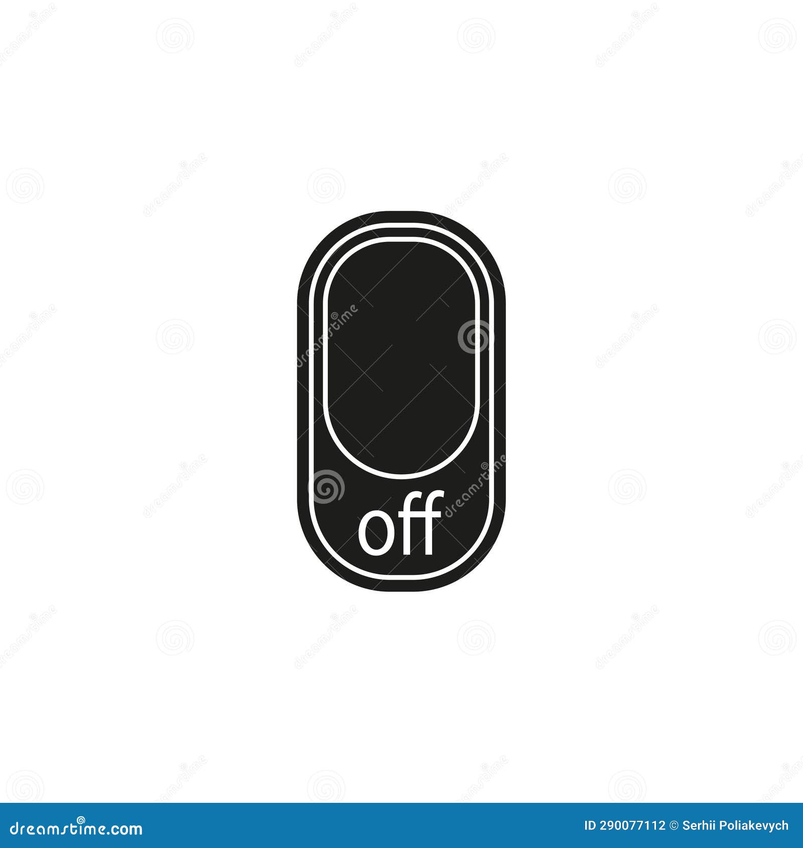 On Off Switch Icon. on Off Button.Vector Illustration. EPS 10 Stock ...