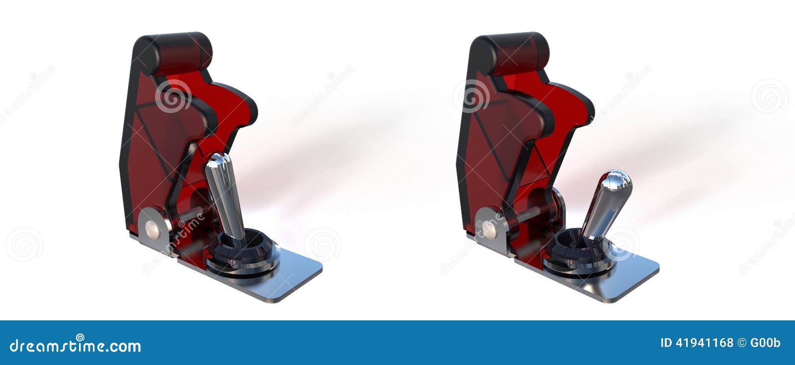 On Off switches stock illustration. Illustration of electronic - 41941168