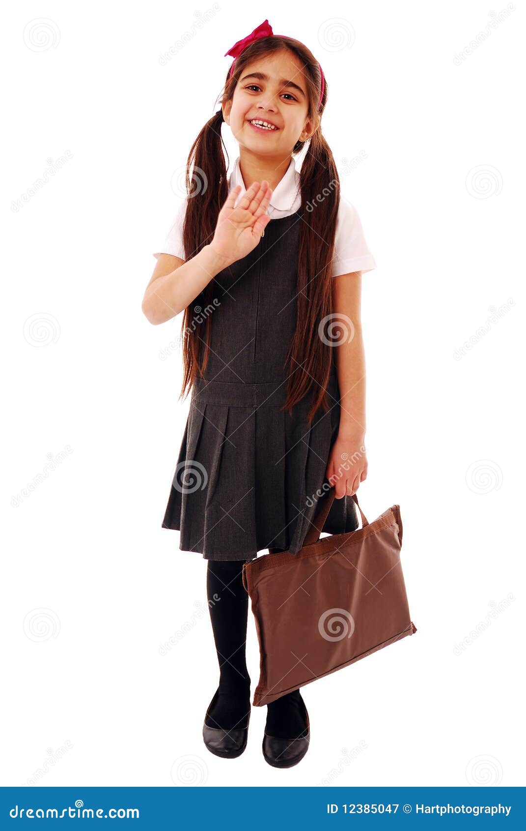 Off to school stock image. Image of beauty, racial, childhood - 12385047