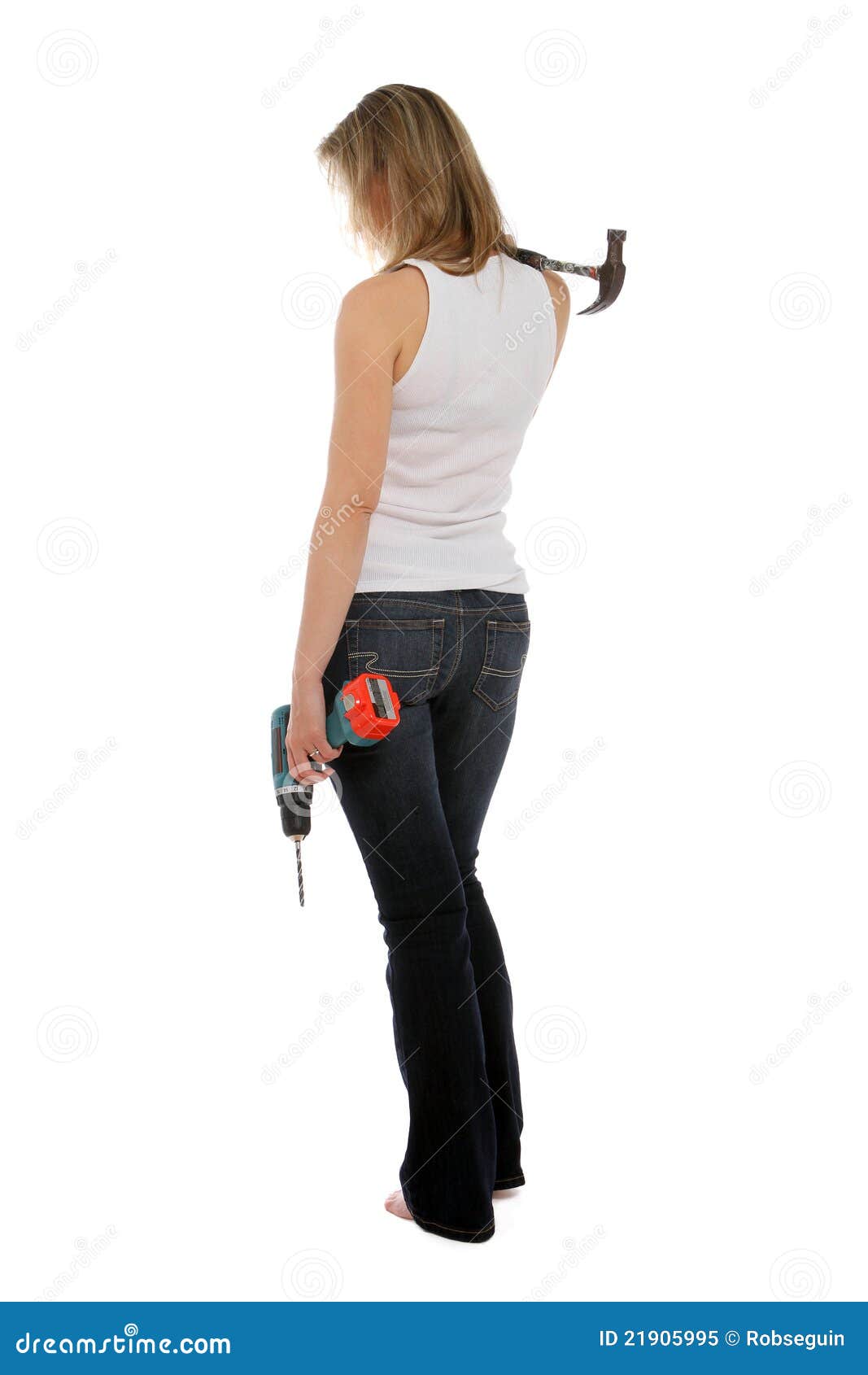 Off to work stock image. Image of cute, foot, jeans, girl - 21905995