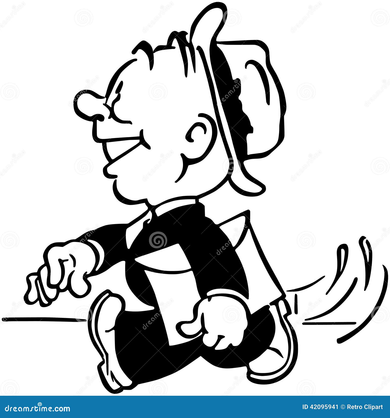 Off To Work stock vector. Illustration of graphics, finances - 42095941