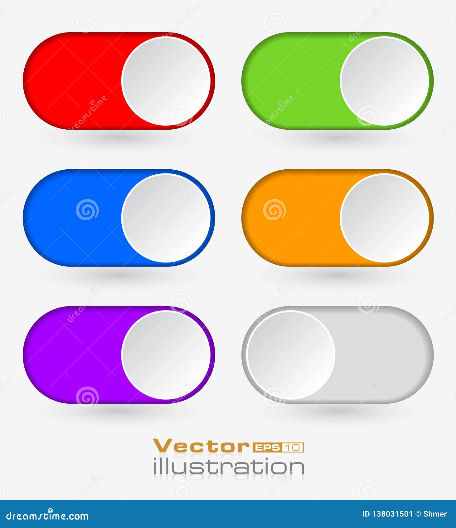 On and Off Toggle Switch Buttons. Stock Vector - Illustration of button ... On and Off Toggle Switch Buttons. Stock Vector - Illustration of button ...