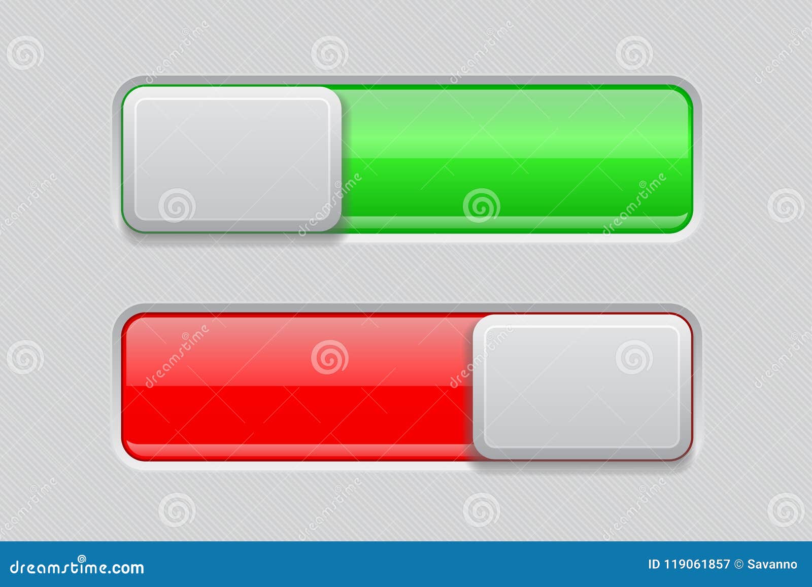 On and Off Toggle Switch Buttons. Red and Green 3d Icons Stock Vector ... On and Off Toggle Switch Buttons. Red and Green 3d Icons Stock Vector ...