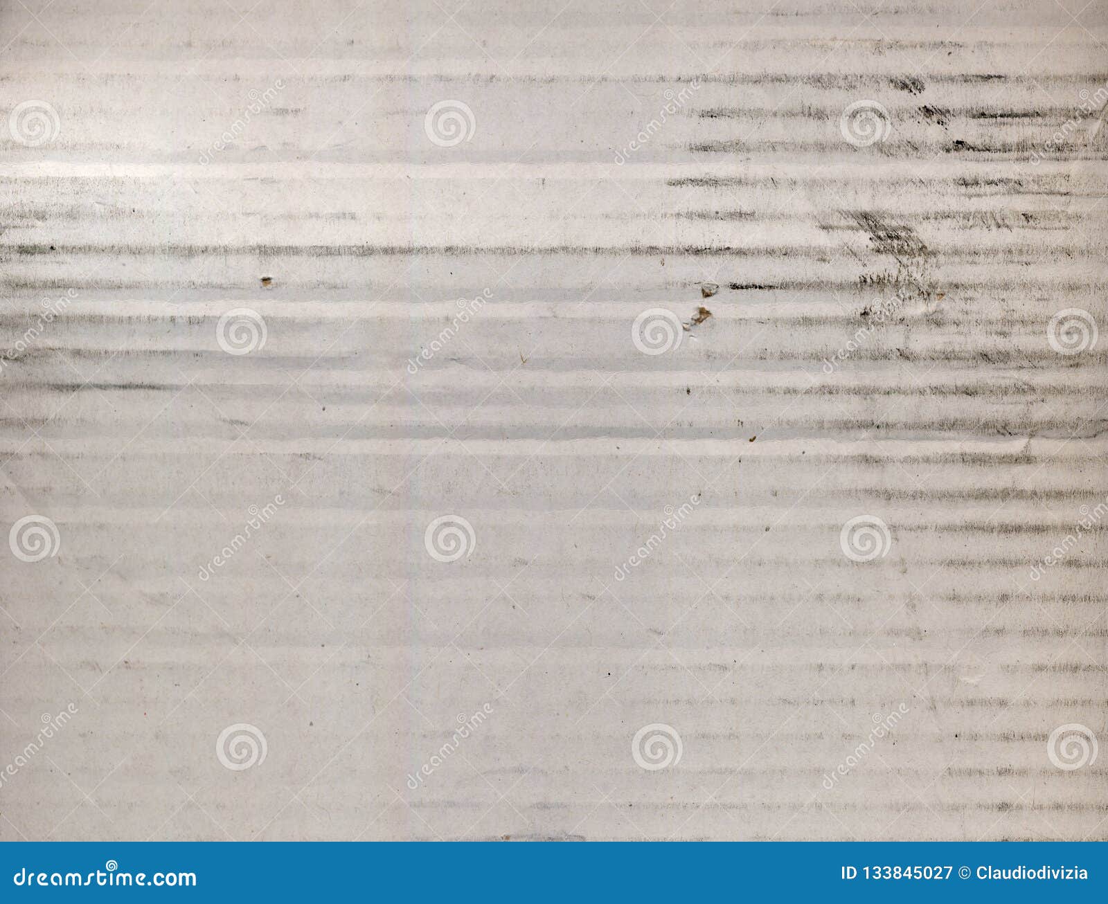 White Corrugated Cardboard Texture