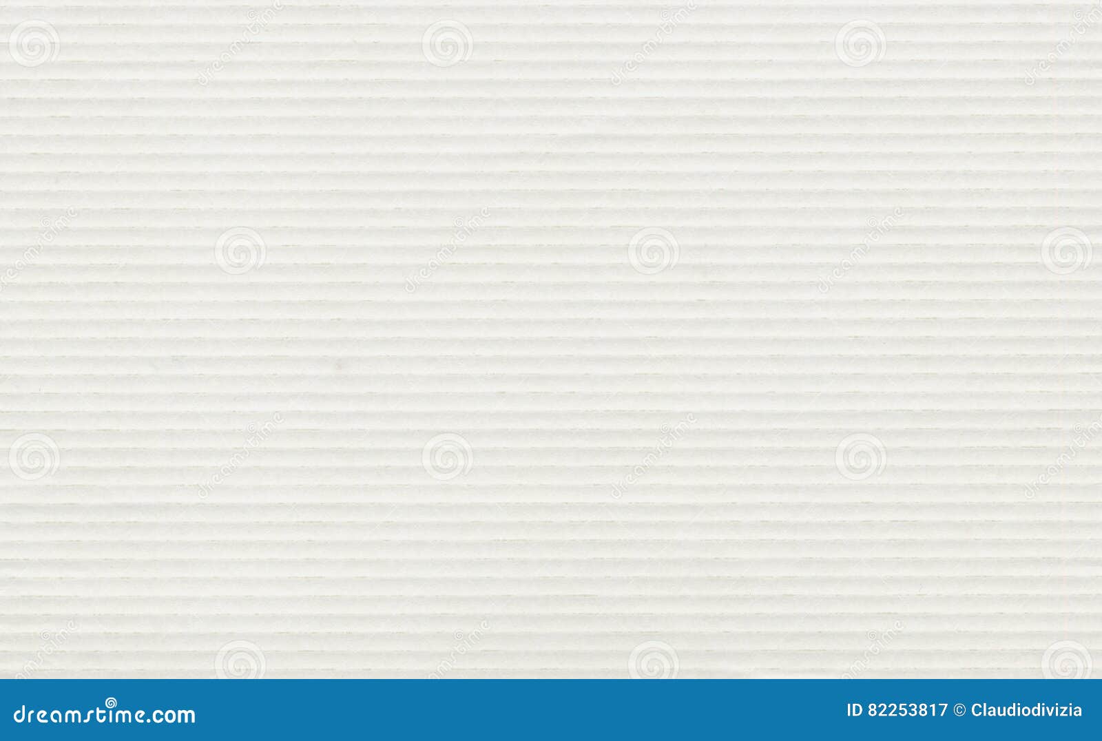 White Corrugated Cardboard Texture