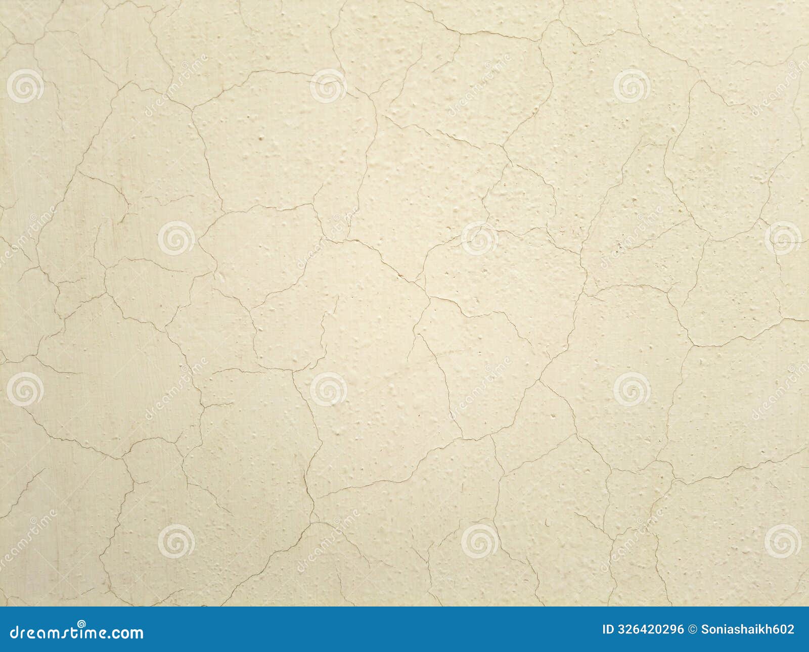 Off White Creamy Wall Texture Background with Paint Cracks, Paper ...