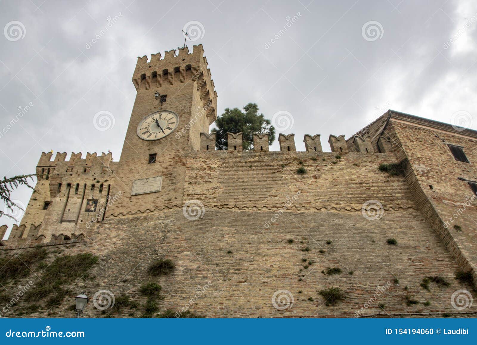 Offagna stock photo. Image of town, tourism, scenic - 154194060
