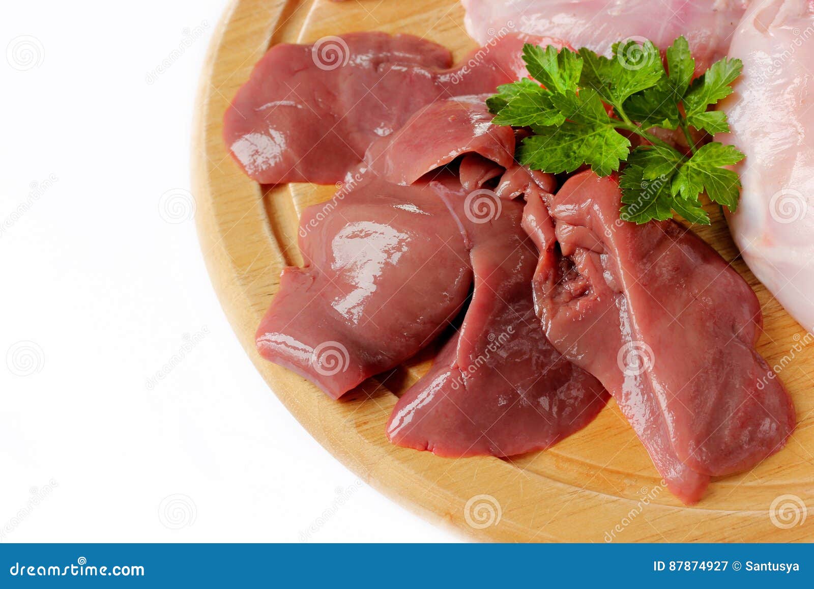 Offal of raw rabbit stock image. Image of detail, meat - 87874927