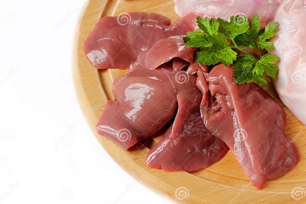 Offal of raw rabbit stock image. Image of detail, meat - 87874927