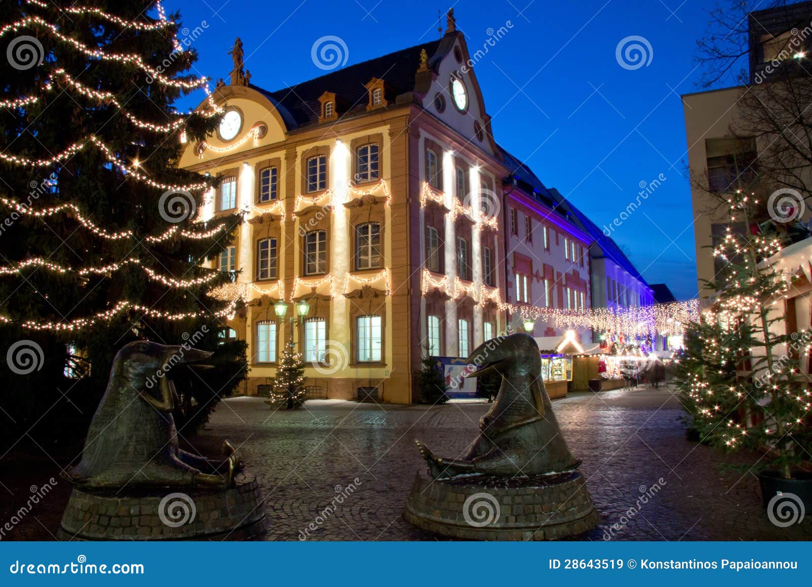 Offenburg, Germany editorial stock image. Image of decorations - 28643519