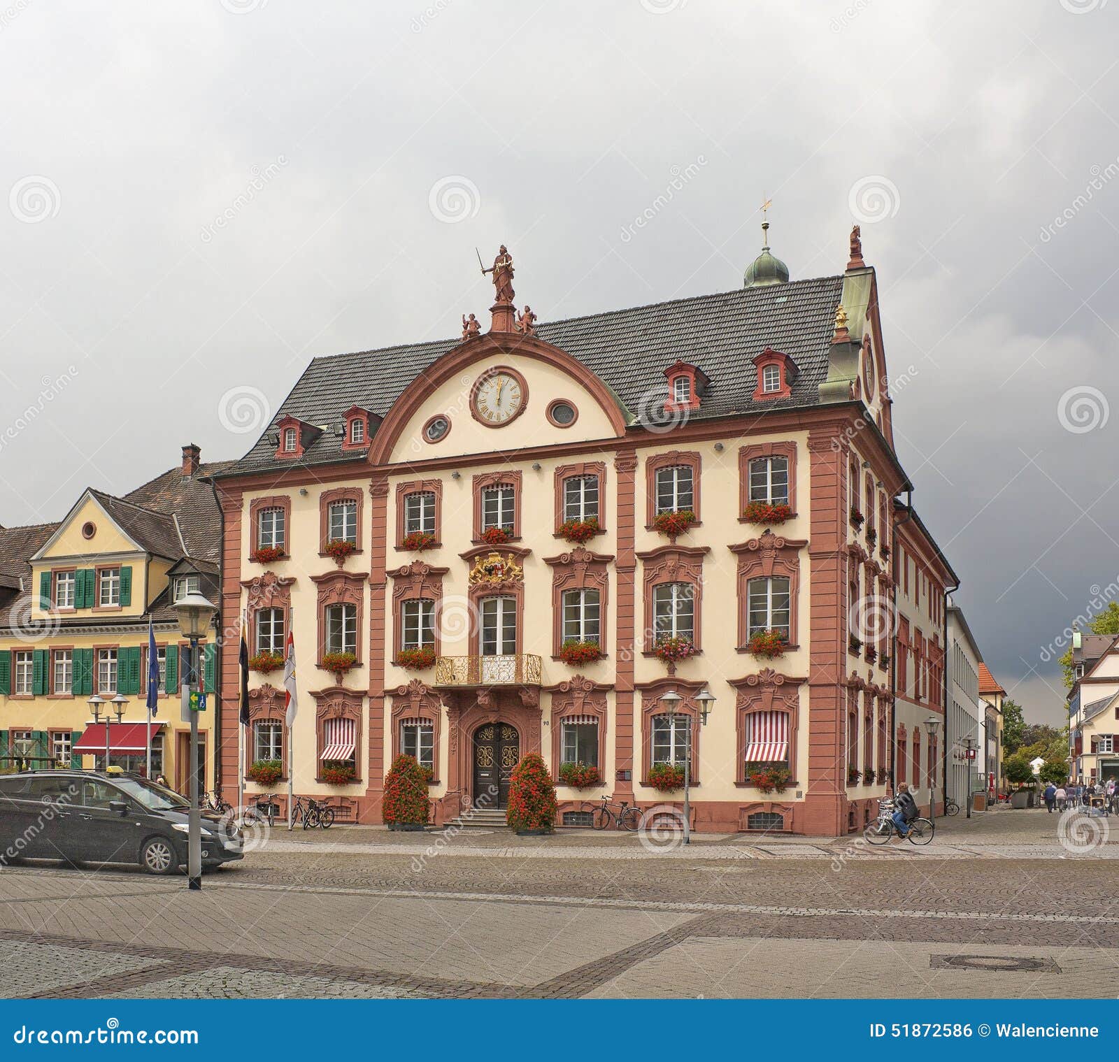 Offenburg, Germany stock photo. Image of city, summer - 51872586