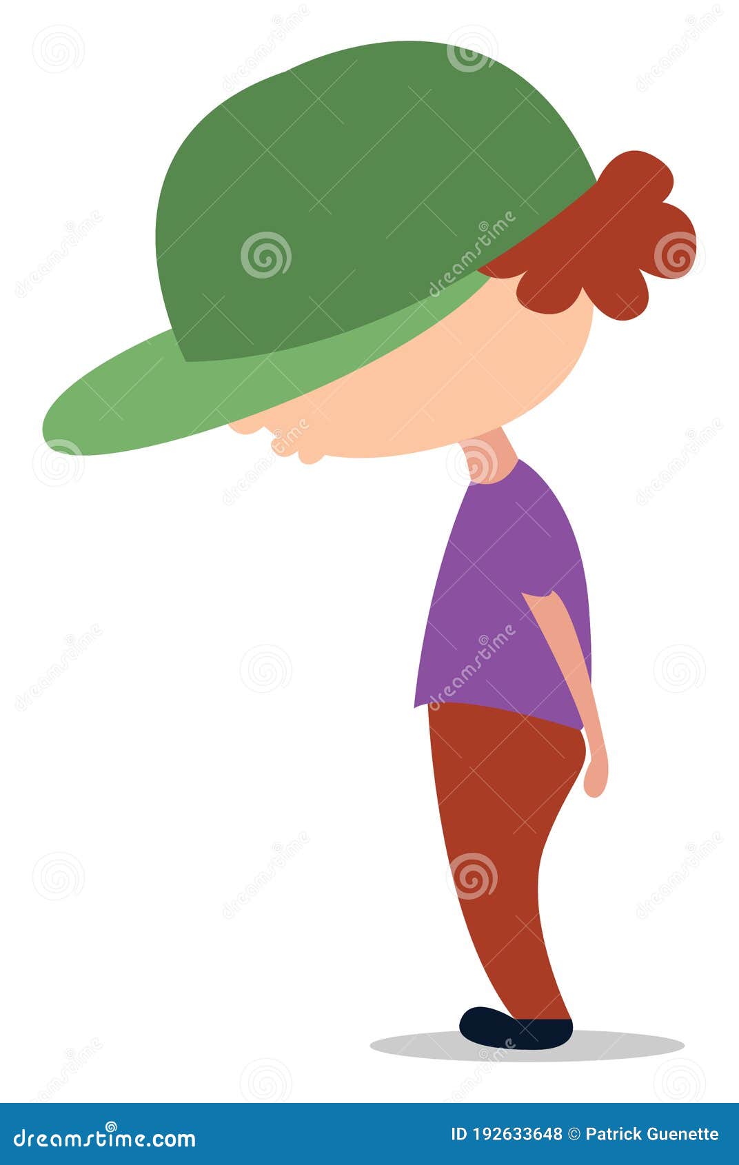 Offended Boy, Illustration, Vector Stock Vector - Illustration of ...