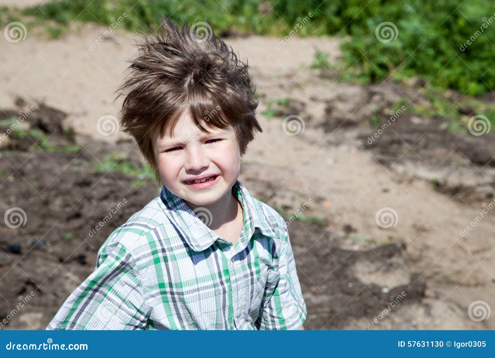 Offended child stock photo. Image of childhood, angry - 57631130