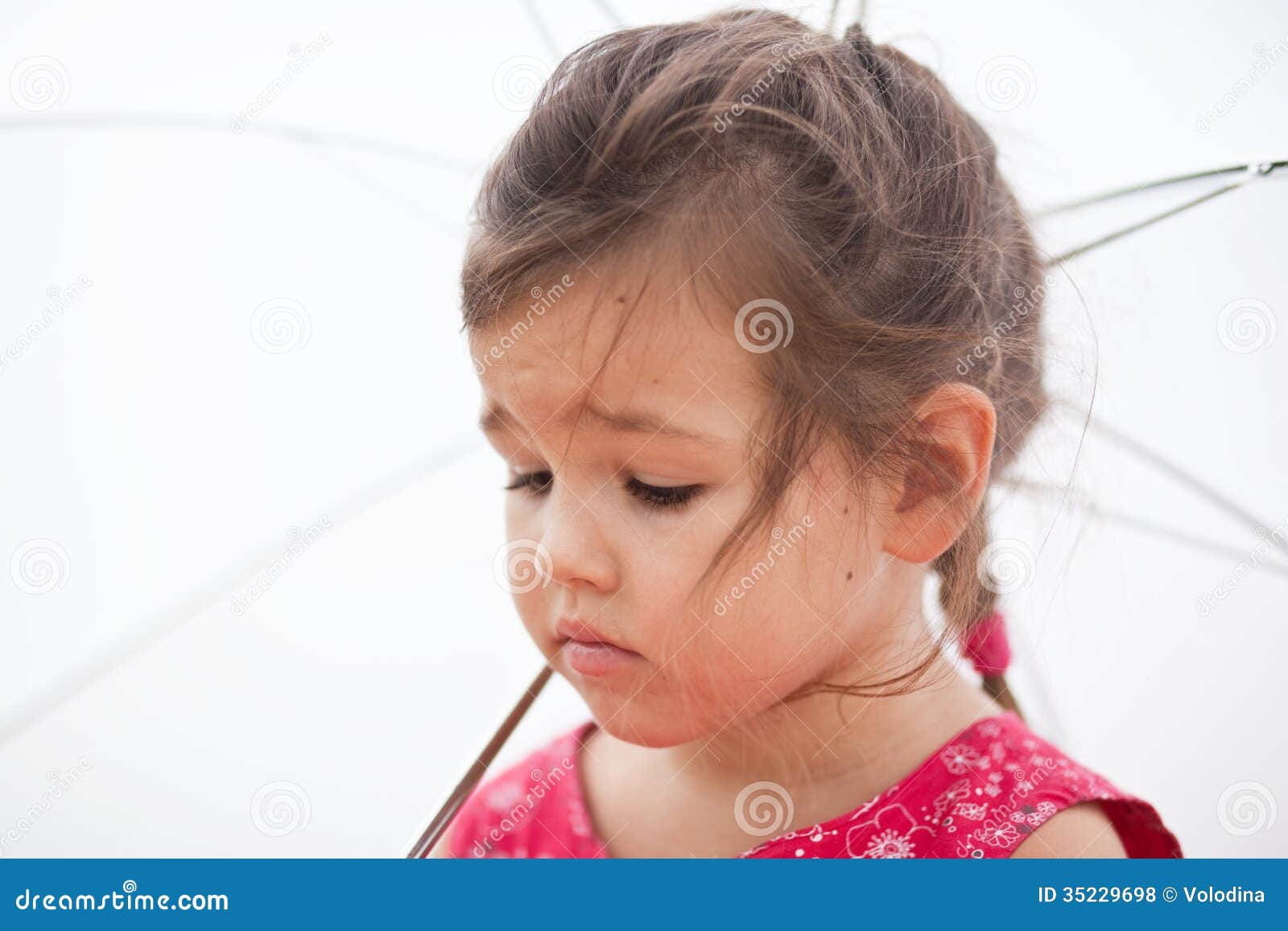 Offended child stock photo. Image of hair, childhood - 35229698