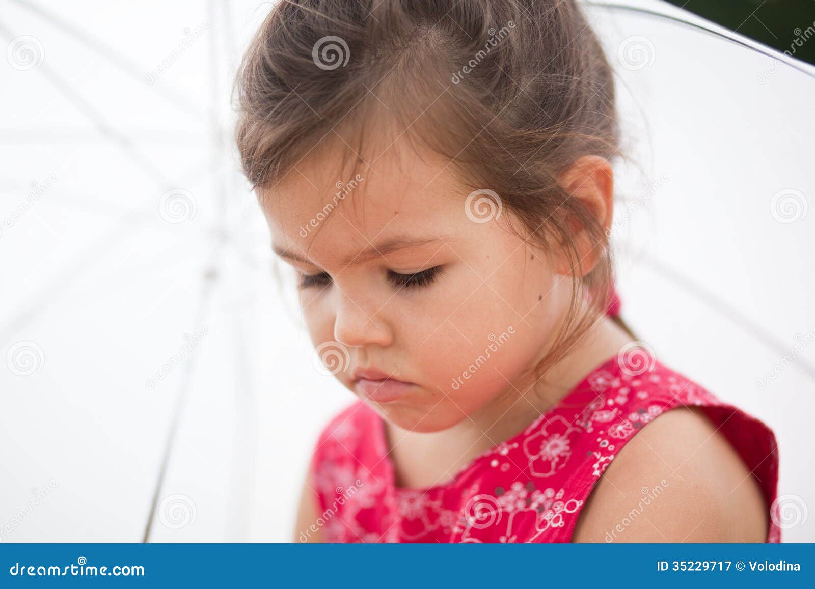 Offended child stock image. Image of model, people, child - 35229717