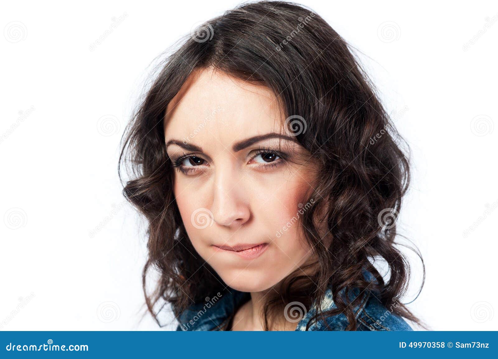 Offended girl stock photo. Image of beauty, person, light - 49970358