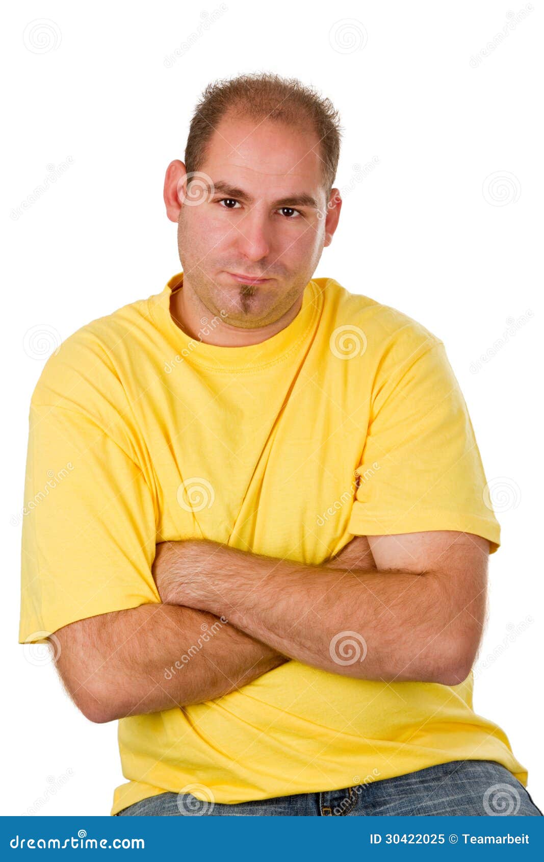 Offended man stock image. Image of shot, sulk, dismissive - 30422025
