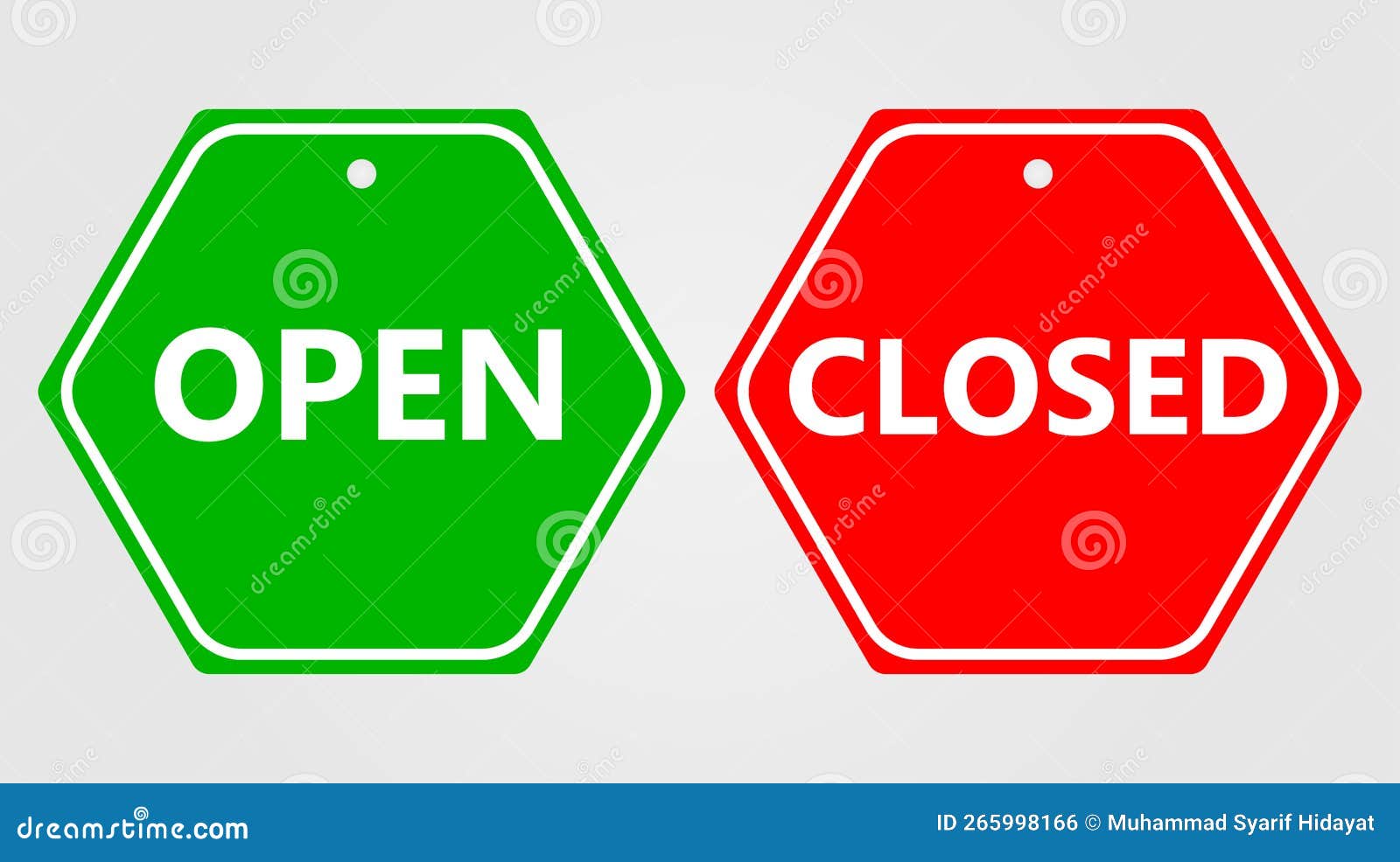 Offene Und Geschlossene Zeichen Vektor Abbildung - Illustration von ...